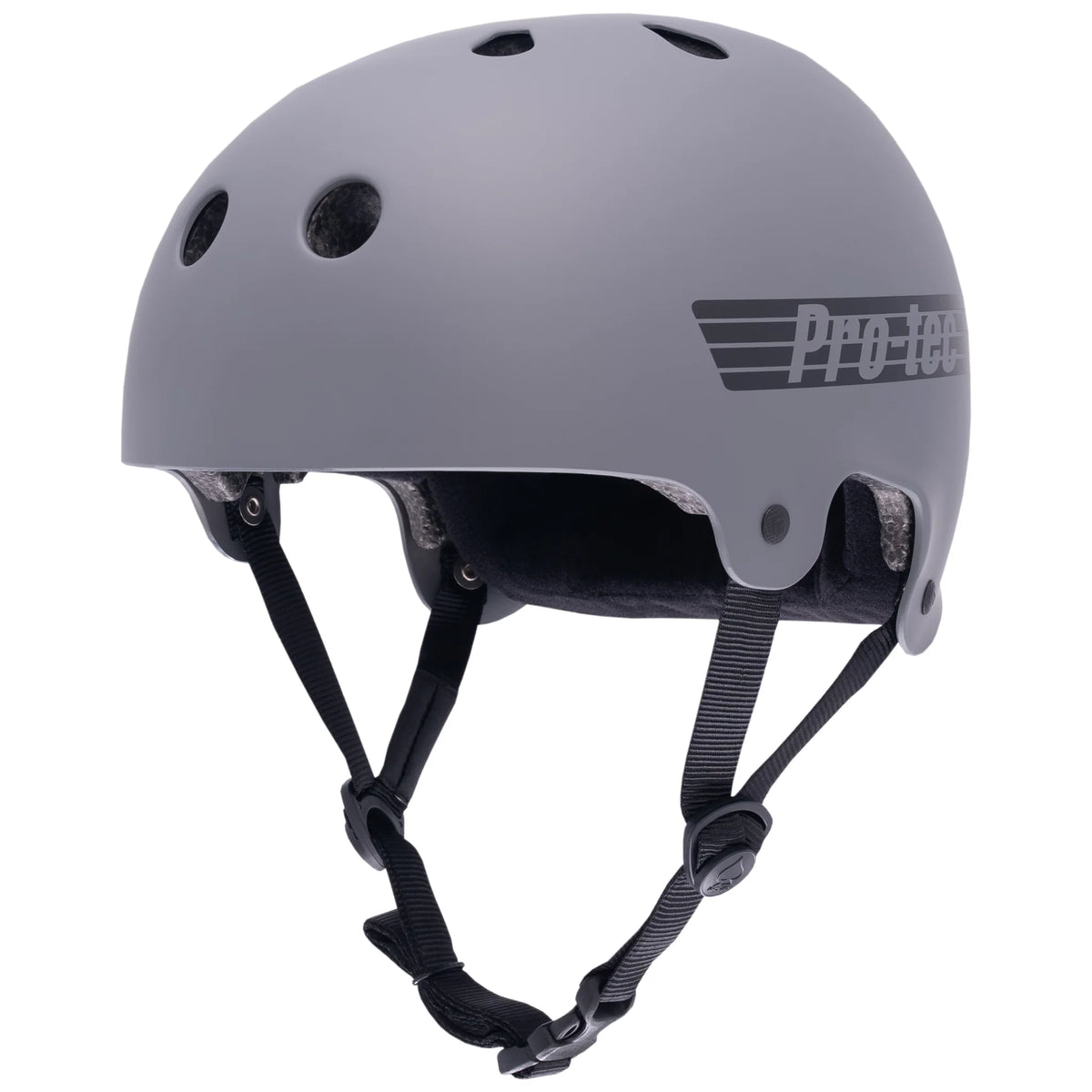 Pro-Tec Old School Low Pro Certified Helmet Matte Grey – 4Down ...